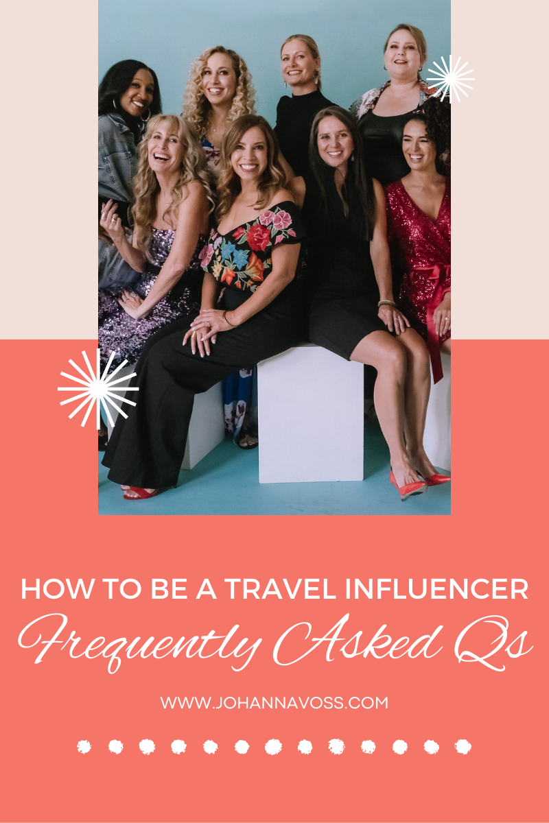 How to be a travel influencer - johanna b. voss Agency